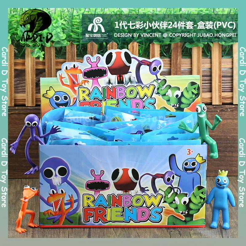 2023 New Rainbow Friends Building Blocks Anime Game Character Birthday ...