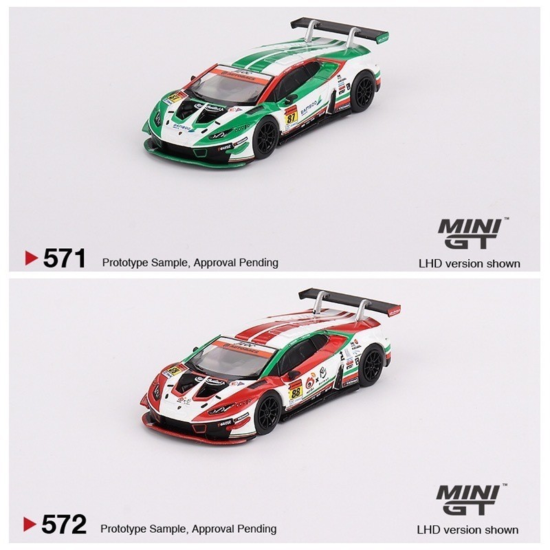 MINIGT In Stock 1:64 Huracan GT3 EVO JLOC 2022 Super GT Series Diecast ...