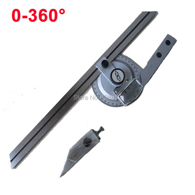 360degree Universal Bevel Protractor Angle Finder Angular Dial Ruler ...
