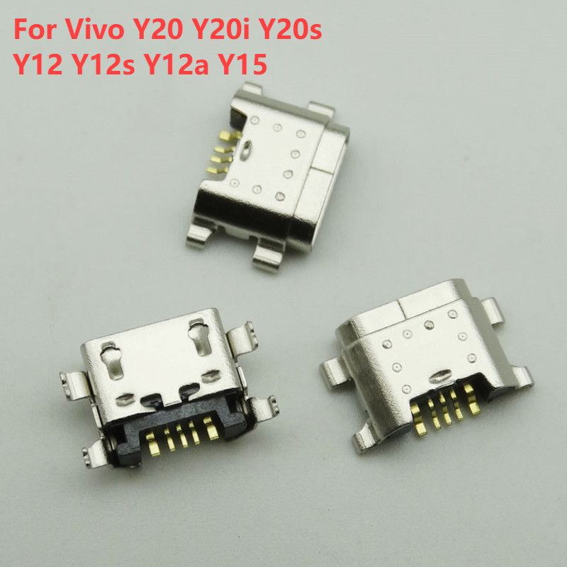 5-50pcs Charging Pin Dock Connector For Vivo Y20 Y20i Y20s Y12 Y12s ...