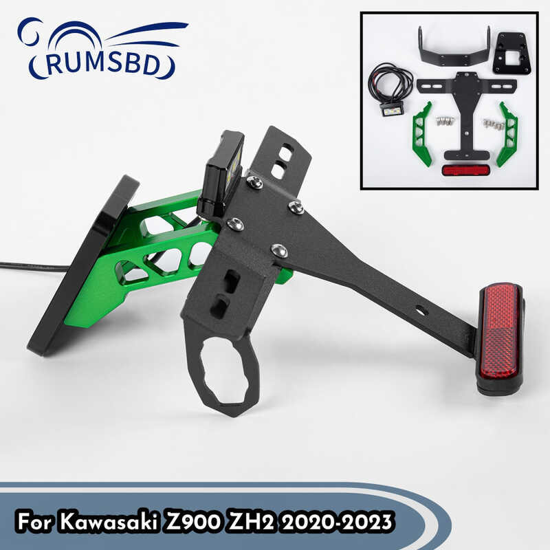 Pagmamay-ari ng Motorcycle License Plate Para sa Kawasaki Z900 ZH2 2020 ...
