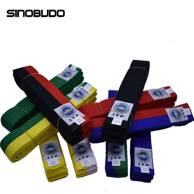 180cm ITF Taekwondo Color Belt black Belt Embroidered Belt Adult ...