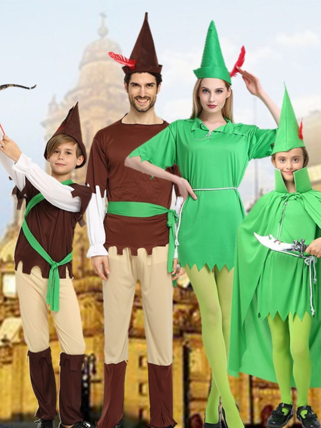 Irish St. Patrick's Day Green Theme Peter Pan Green Elf Peter Pan Robin ...