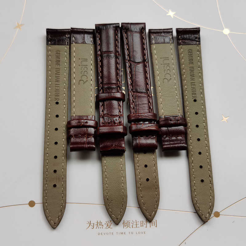 Rossini 6462 Women's Watch Original Brown Leather Belt 13mm Head Layer ...