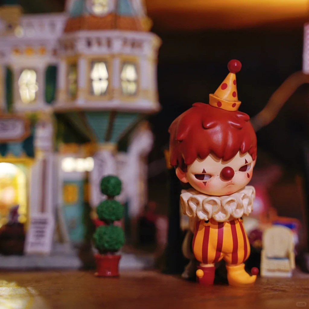 POP MART Hirono SAD CLOWN GATHERING AT THE POP LAND Series Figure Art ...