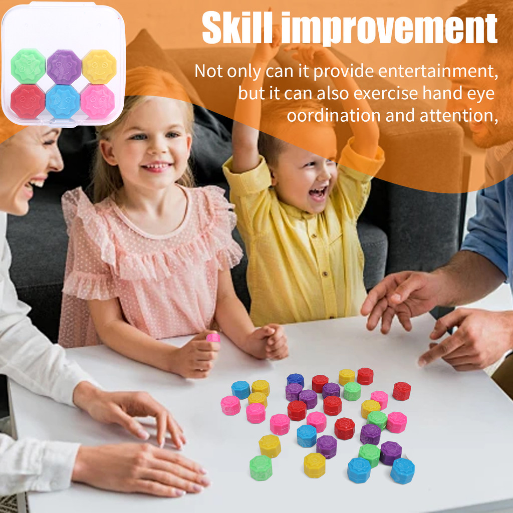 Traditional Stone Toy - Portable Stone Catching Toy with Box - Colorful ...