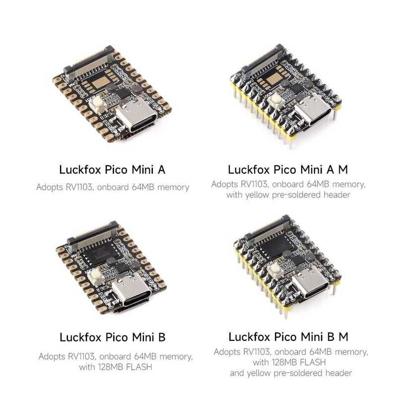 Pico Luckfox Mini RV1103 ux Micro Development Board Integrates ARM ...