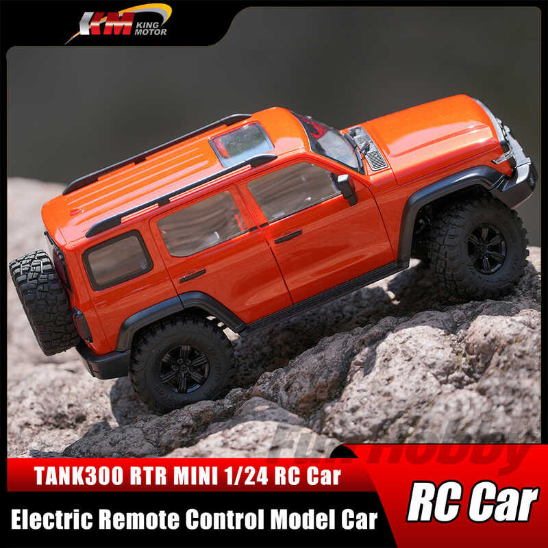 KM TRACTION HOBBY TANK300 PRO RTR MINI 1/24 Electric Remote Control ...