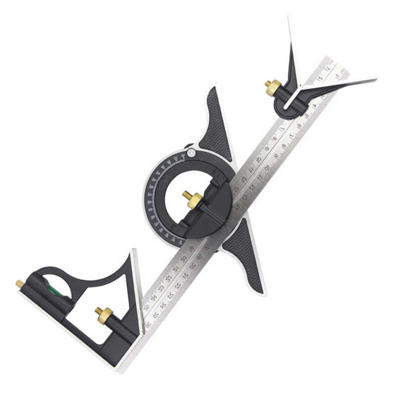 3 Sa 1 Ingles Kombinasyon Ruler ng Tanggapan ng Stainless Steel ...