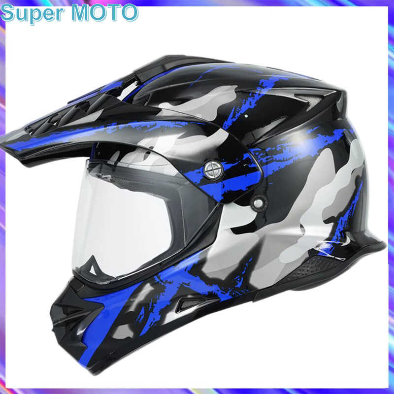 Ryzen Summer Motorcycle Helmet Off road Men's Travel Road Rally Full ...