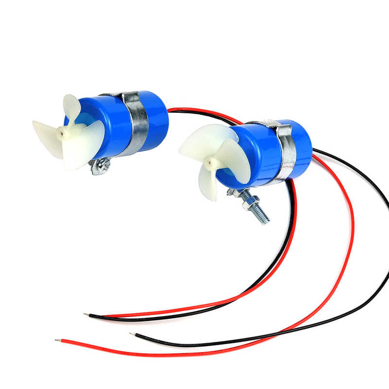 RC Jet Boat Underwater Motor Thruster 7.4V 16800R CW CCW 3-S Propeller ...