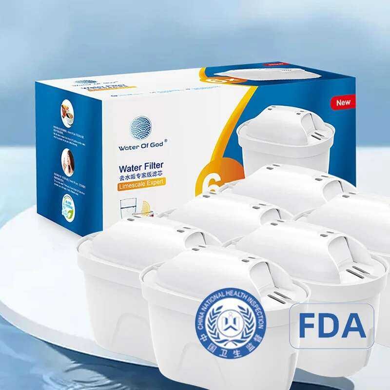 2Pcs/6Pcs Para Sa Brita Maxtra Filters Cartridge Limescale Chlorine ...