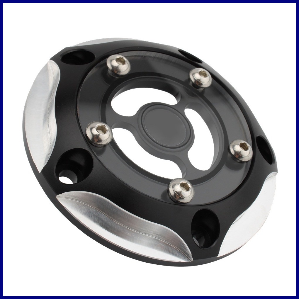 Motorcycle Clear Clutch Cover For FLD Dyna Switchback FLHR Road King ...
