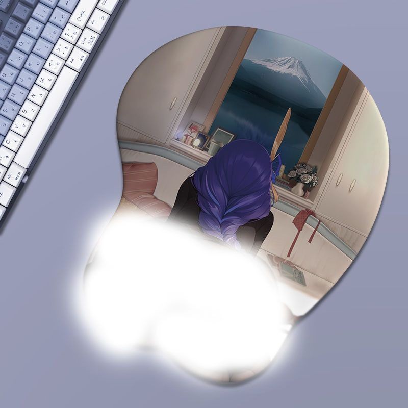 Genshin Impact Mouse Pad 3D Chest Convex Silicone Three-dimensional ...