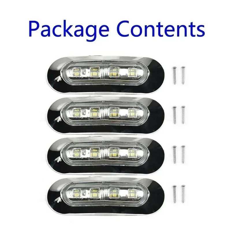 Tt 4X Marine LED Courtesy Lights Cabin Deck Walkway Stair 12V - 24V ...