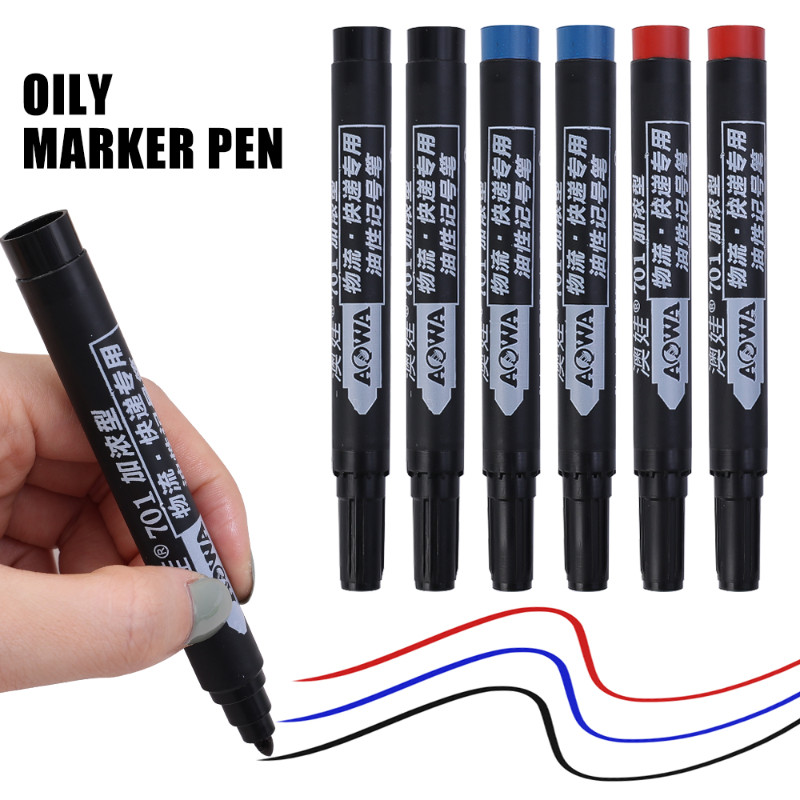 1.5mm Round Toe Fine Marker Pen / School & Office Supplies / Waterproof ...