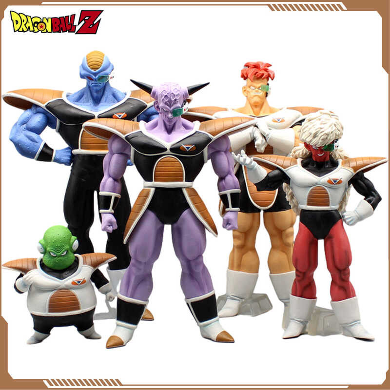 Dragon Ball Ginyu Force Anime Figures Jeice Ginyu Guldo Recoom Burter ...