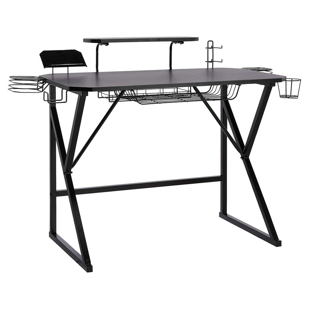 PC Computer Modern Internet Cafe Console Picture Black Gaming Desk ...