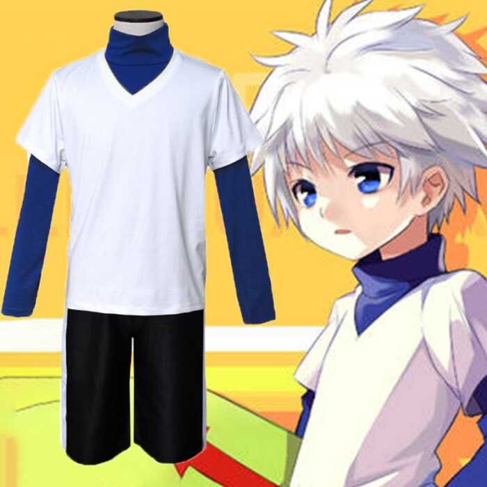 LY Cosplay Anime er X er Killua Zoldyck Costume Set For Men Women ...