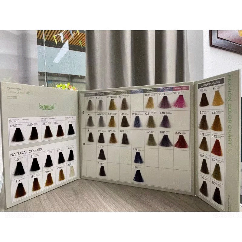 ︎ ♞Bremod Hair Color Chart / Catalogue | Shopee Philippines
