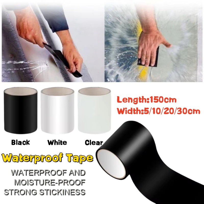 150cm Rubberized Waterproof Tape Super Strong Flex Anti Leakage Fix ...