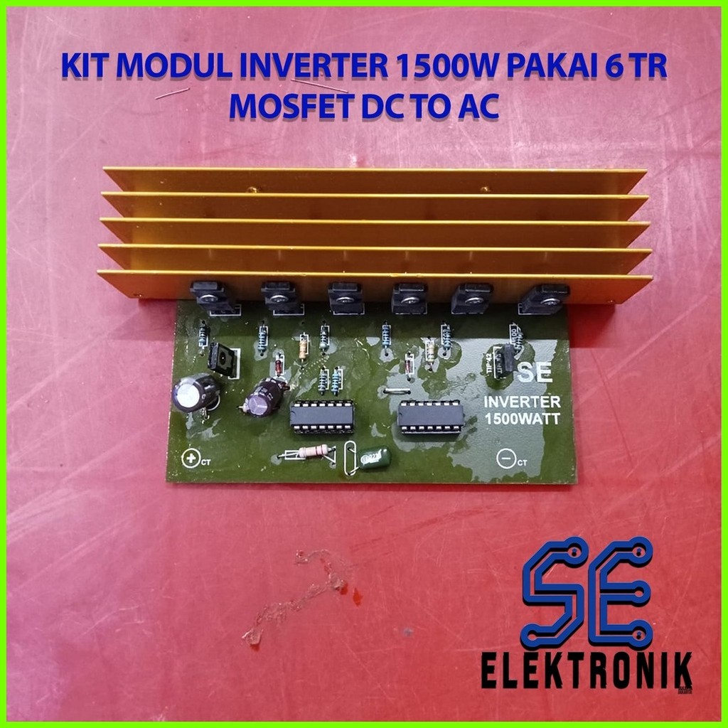 Inverter Module Kit 1500w Dc12V to AC 220v - 6 TR Mosfet | Shopee ...