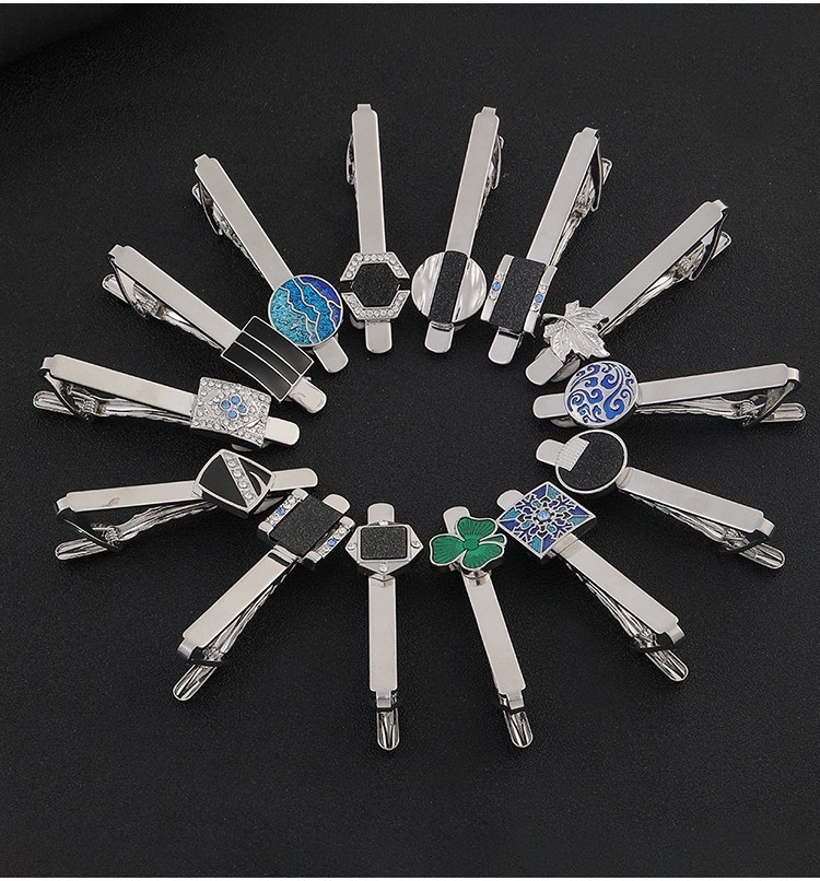 EFAN New High-Quality Enamel Men's Wedding Tie Clip High-End Brand ...