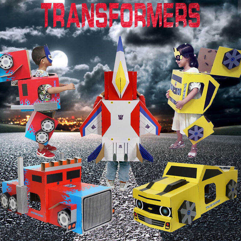Kindergarten Cosplay Clothing Men's Wearable Transformers Armor ...