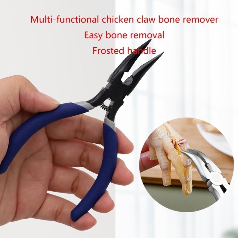 Chicken claw de-bone talisman phoenix claw bone picking and de-boning ...