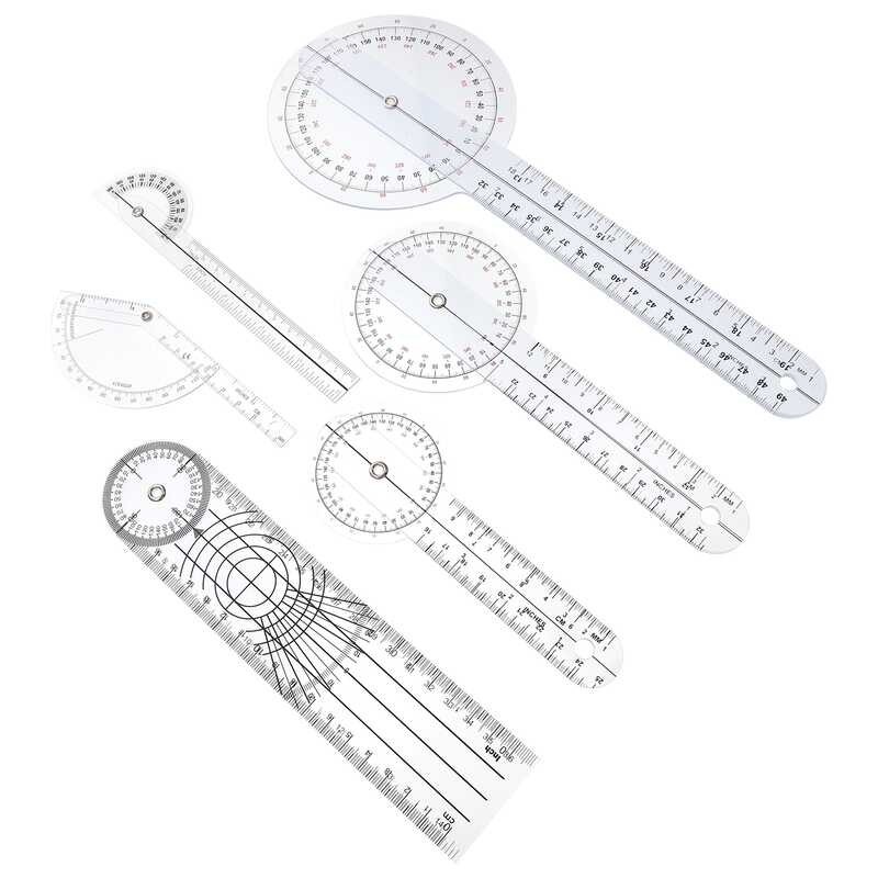 Ang Goniometer Angle Protractor Ruler Digital Rotary Degree Spinal ...