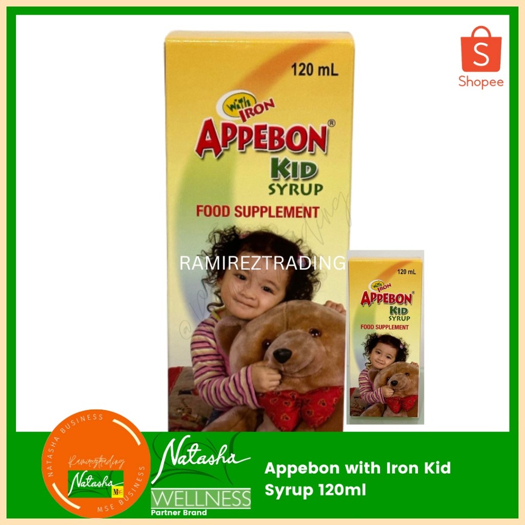 ♞Appebon with Iron Kid Syrup 120ml 100% ORIGINAL | Shopee Philippines