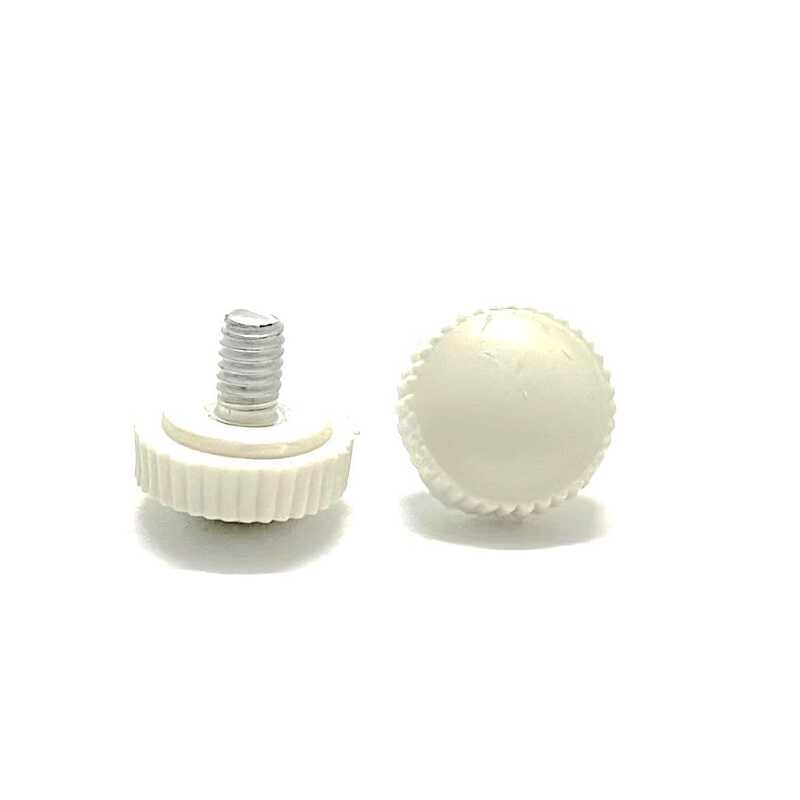 Plastic head screw, round head, hand twisted, rolled flower screw ...