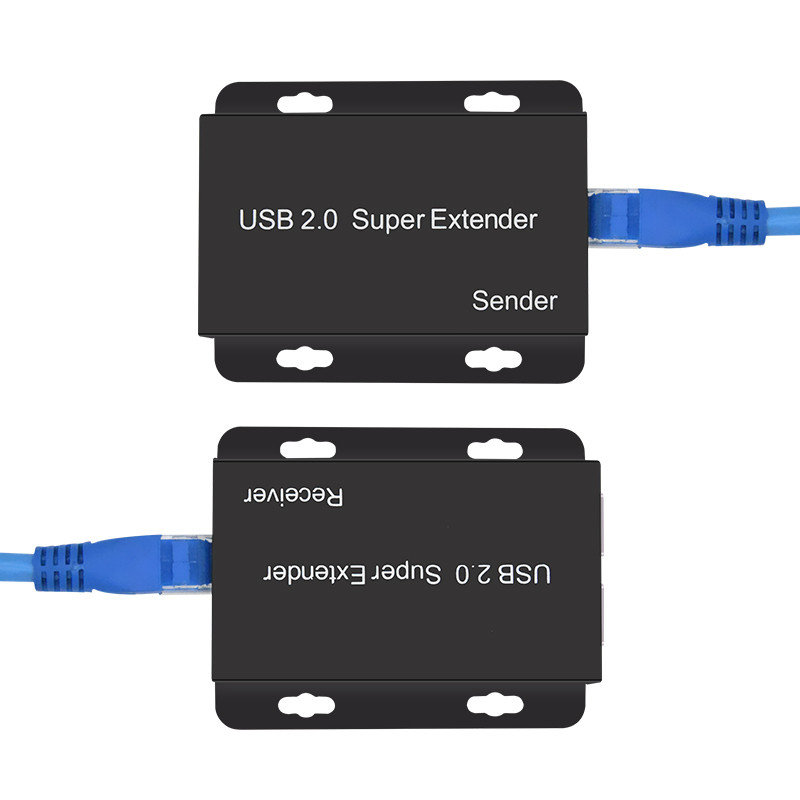 Super USB 2.0 Extender Via Rj45 CAT6 Cable 50m 4 Port USB2.0 Hub ...