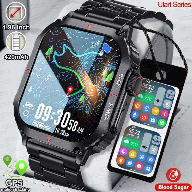 Bagong Para Sa Xiaomi Huawei Smart Watch Men Outdoor GPS Sports Fiess ...