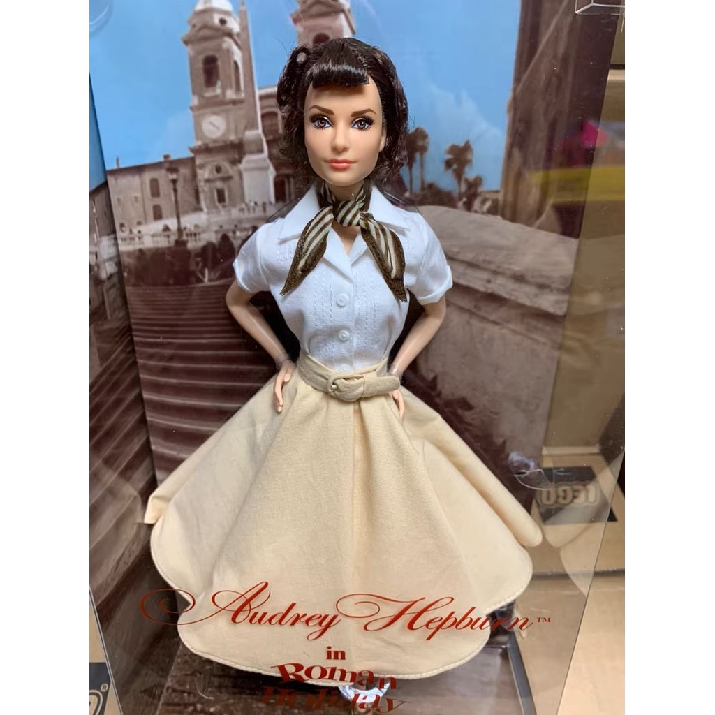Roman Holiday Barbie Audrey Hepburn Barbie Barbie Limited Edition ...