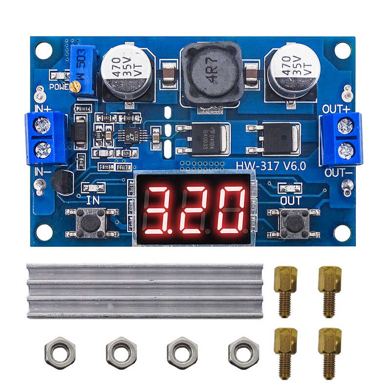 DC-DC LTC1871 boost power module with high power output of 100W and ...