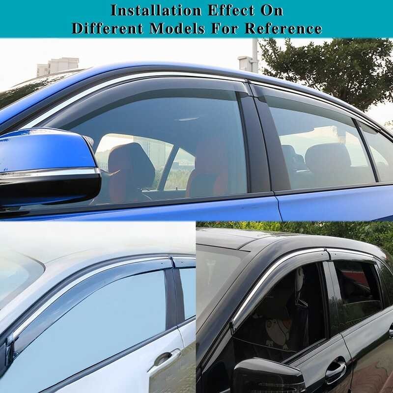 §≌ Para Sa MG One 4 5 6 EV MG HS ZS GT Car Window Sun Rain Shade Visors ...
