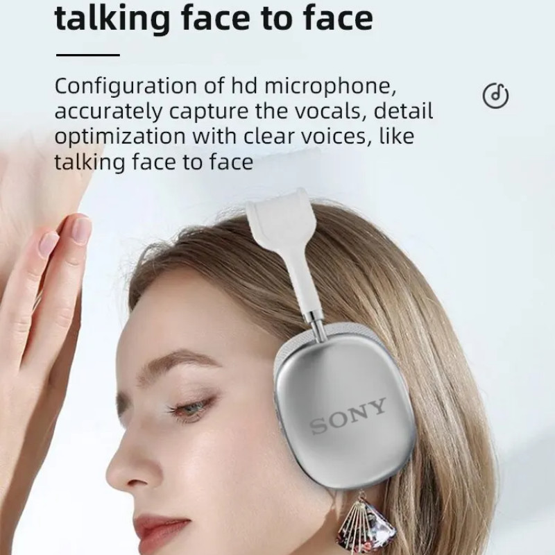 SONY P9 Pro Wireless Bluetooth 5.3 Headphones 360 surround sound Noise ...