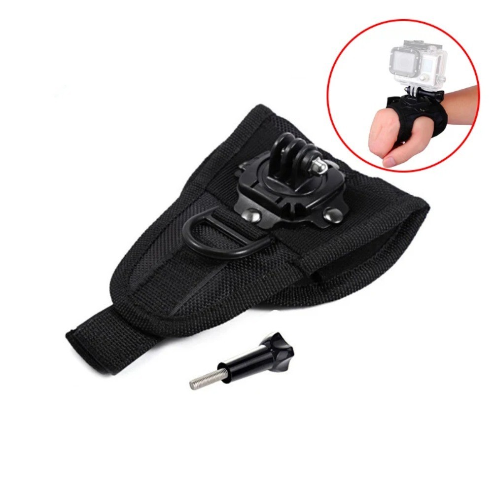360 Degree Rotation Hand Strap Mount for GoPro 13 12 Hand Glove Wrist ...