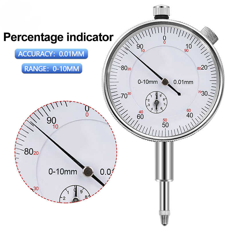 25 Indicator Dial Micrometer Hour Type Indicator Precision Measuring ...