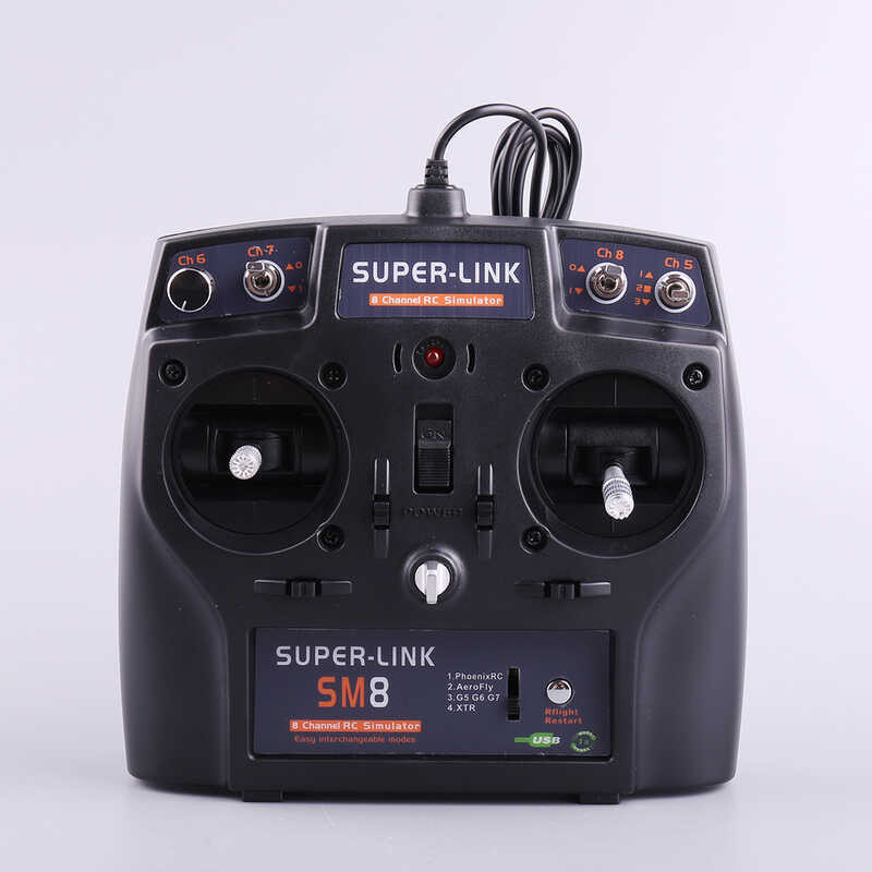 Superlink Sm8 8Ch RC Simulator Controller Para Sa Phoenixrc Realflight ...