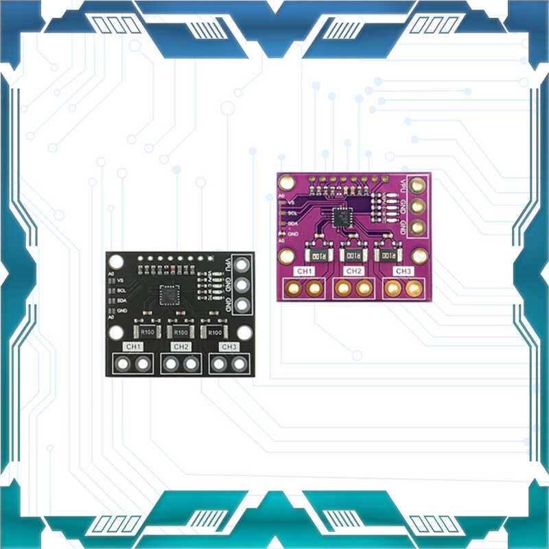 MCU-3221 INA3221 Three Channel Low/High Side I2C Output Current/Power Monitor | Shopee Philippines