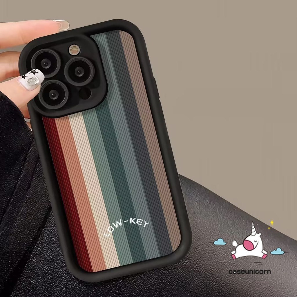 Trend Brand Rainbow Letters Case For Redmi 12 13C 9 10C 9A 10A 12C 9C ...