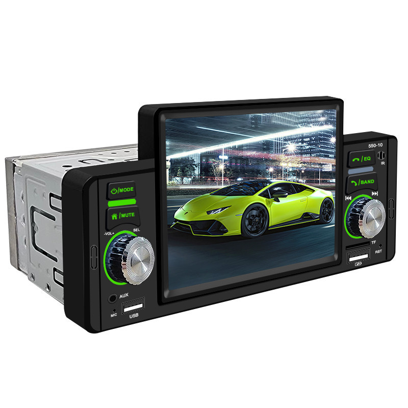 1 Din 5Inch Touch Screen Mp5 Car Radio Carplay Android Auto Video Music ...