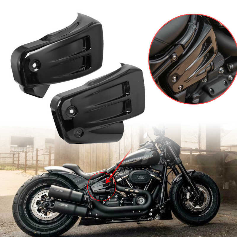 Battery Side Cover Fair For Harley M8 Softail FXFBS FAT BOB Sport Glide ...