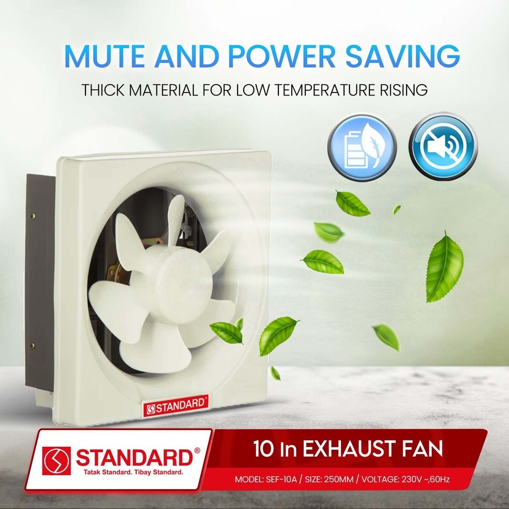 Standard Exhaust Fan Wall 10 Inches - Yellow Elephant | Shopee Philippines