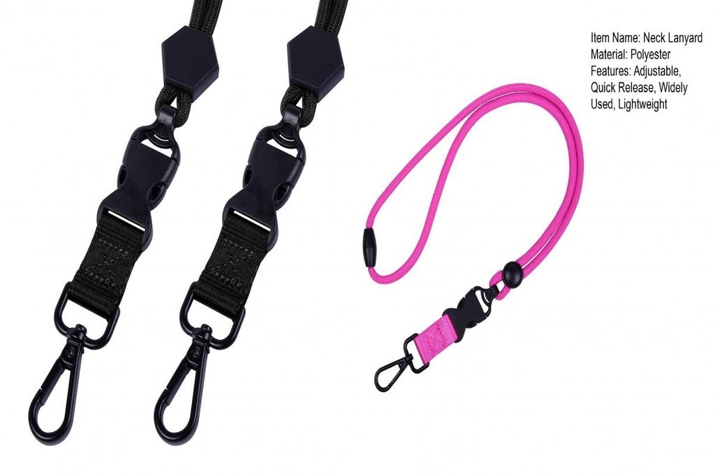 Comfortable Lanyard Id Badge Neck Lanyard Adjustable Heavy-duty Key ...