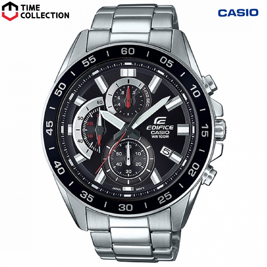 Casio Edifice EFV-550D-1A Chronograph Stainless Steel Strap Watch For ...