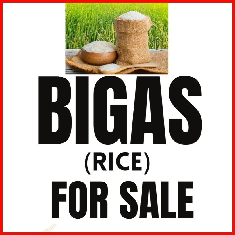 ♟ ∆ Laminated Bigas for Sale Signages A4 Size makapal 250mic glossy ...