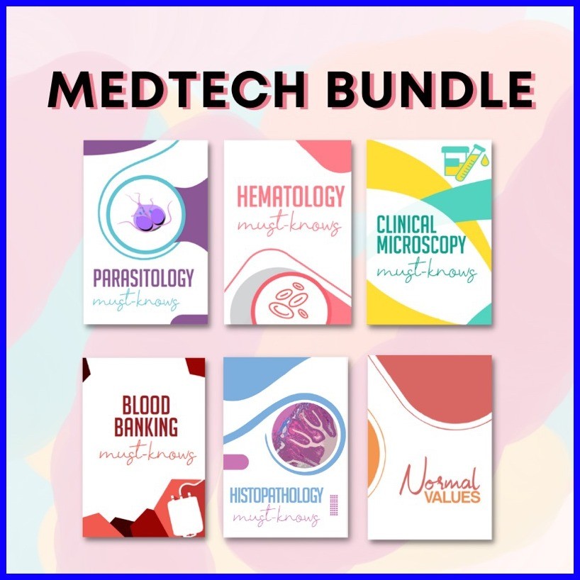 Medtech flashcard bundle || Medical Technologist flashcards reviewer ...